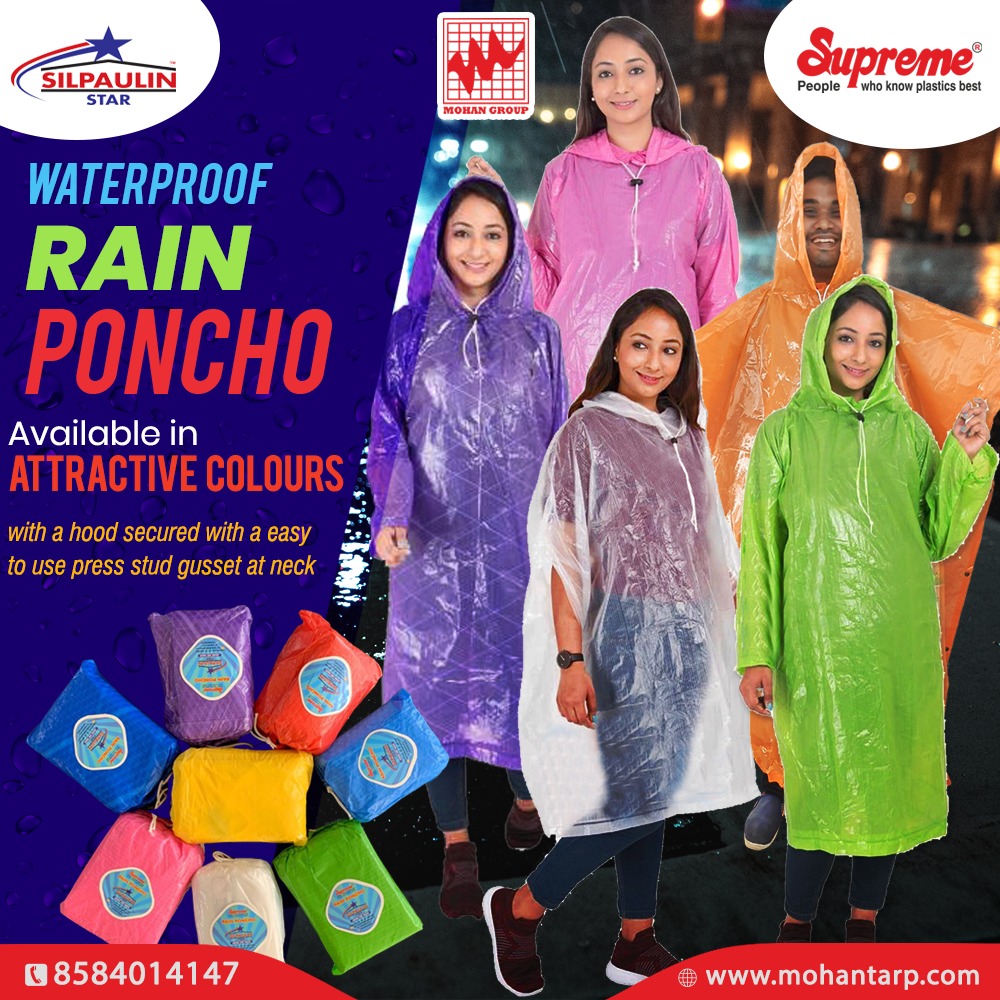 Why Silpaulin Rain Ponchos Are a Must-Have This Monsoon?
